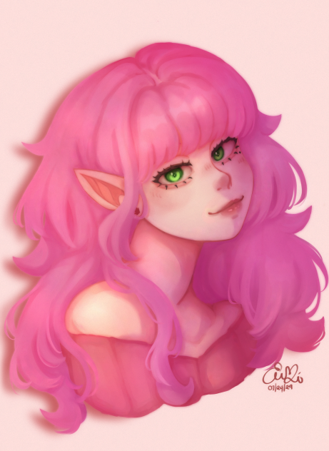 Namiko (bust up) - ibisPaint