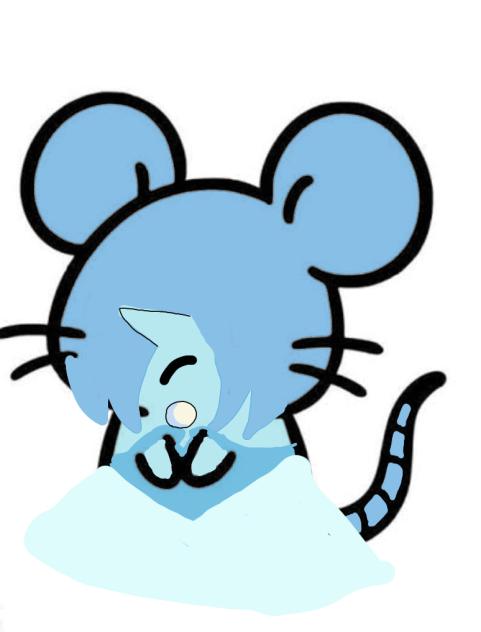 rata azul xd - ibisPaint