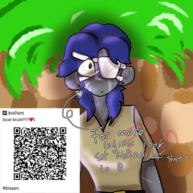 Scar brush - ibisPaint