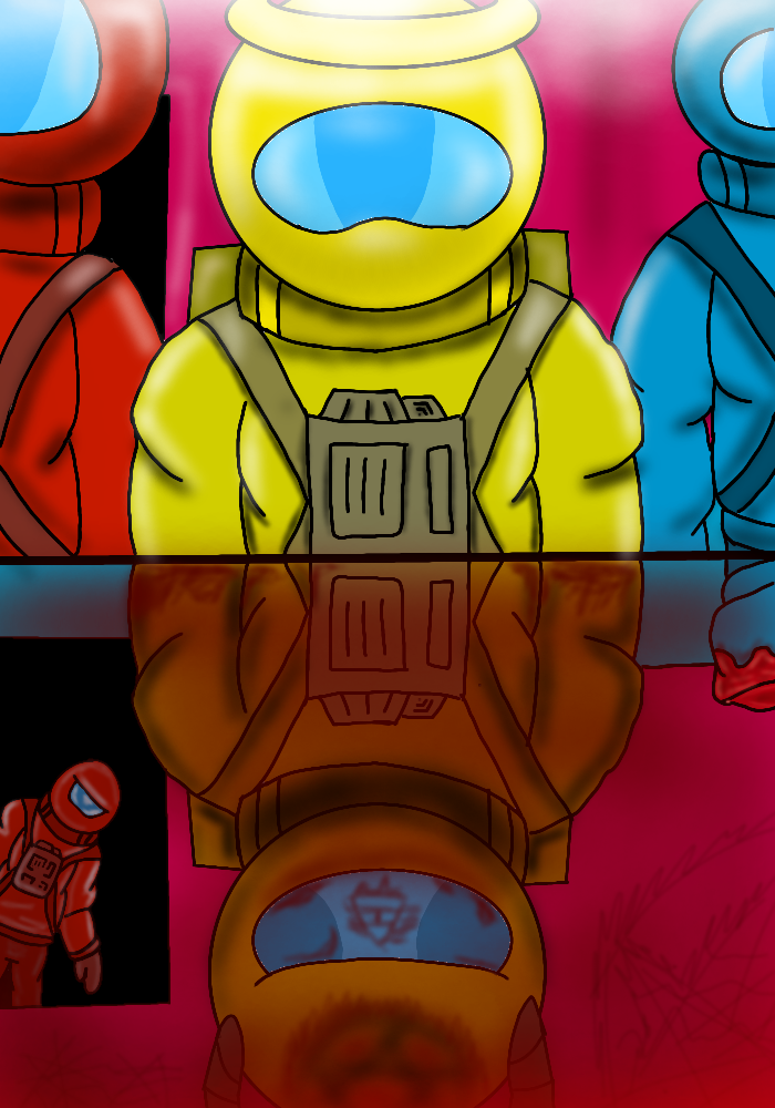 Angle and Divel (Among us) - ibisPaint