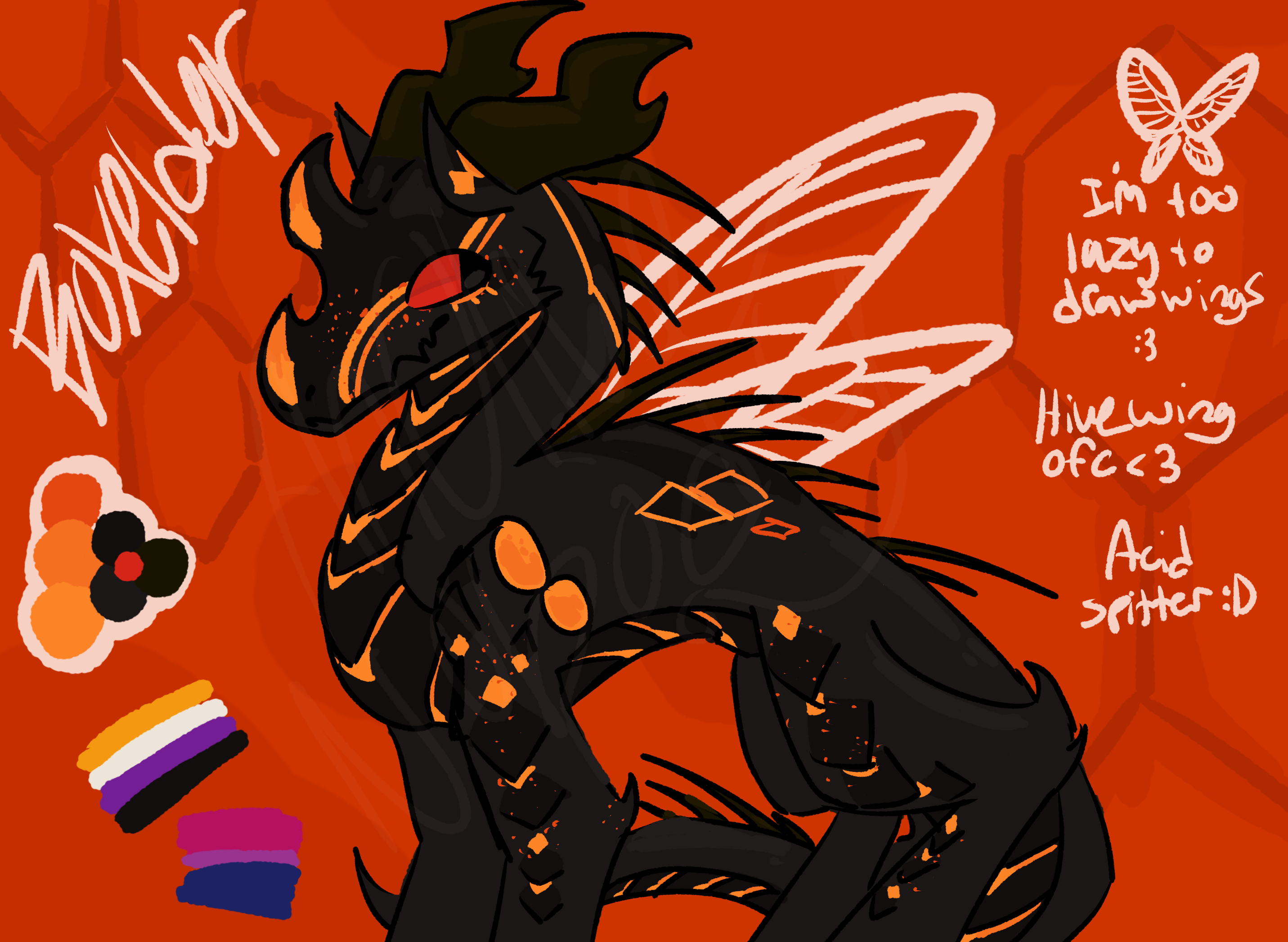 Wings of fire sona babay 😛 - ibisPaint