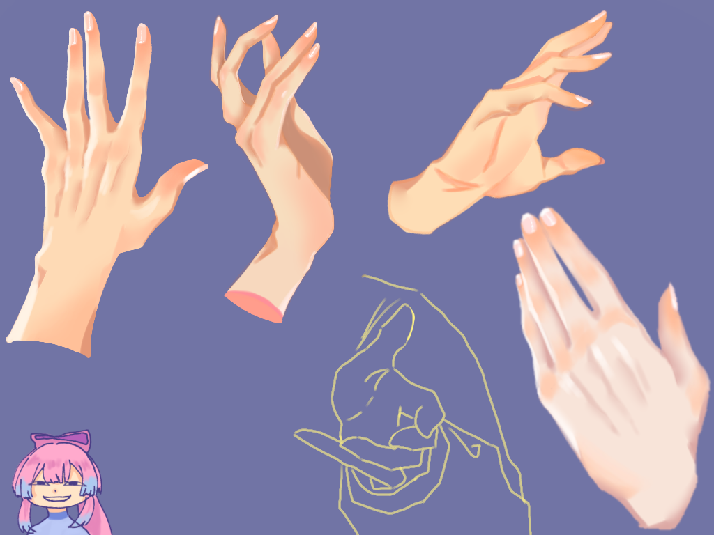 Hand practice - ibisPaint