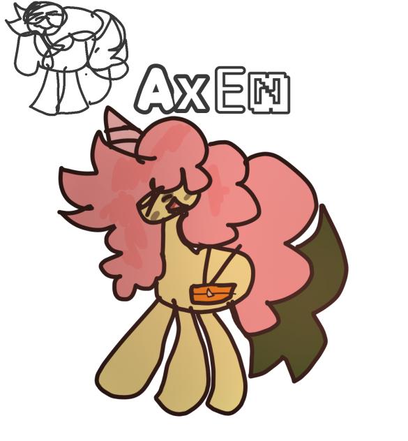 FLUTTERCORD fanchild meet…AXEN! - ibisPaint
