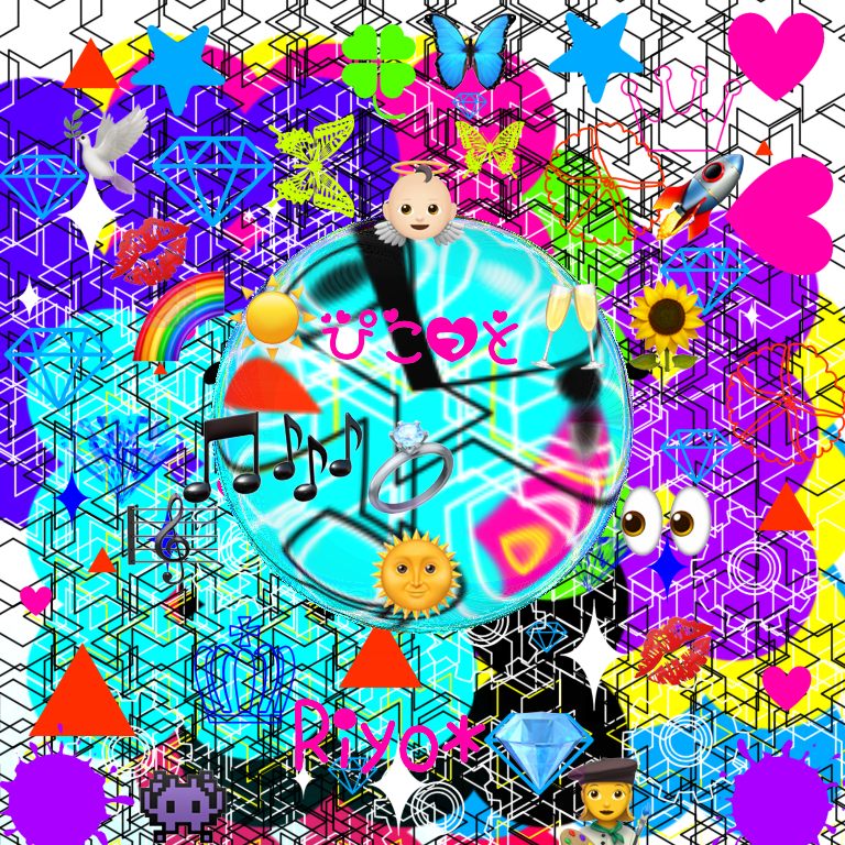 building picture☆to pile up polka dots - ibisPaint