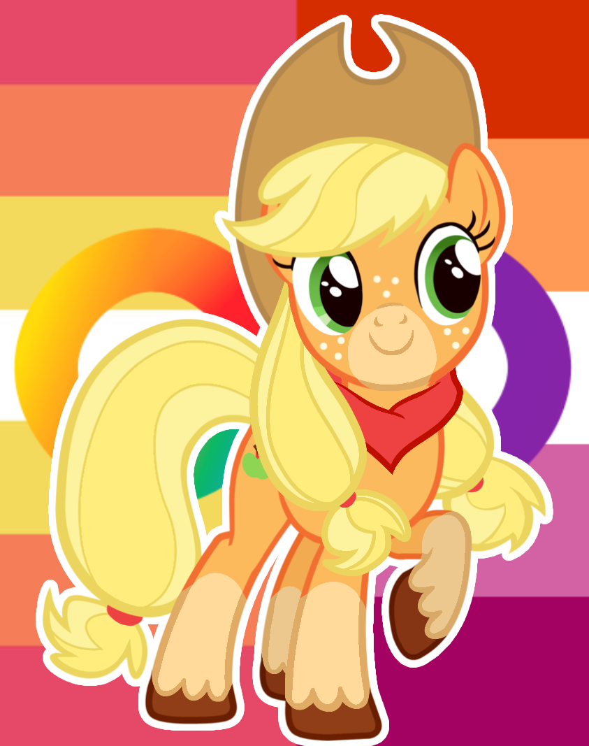 Applejack - My MLP Edit Redesign - ibisPaint