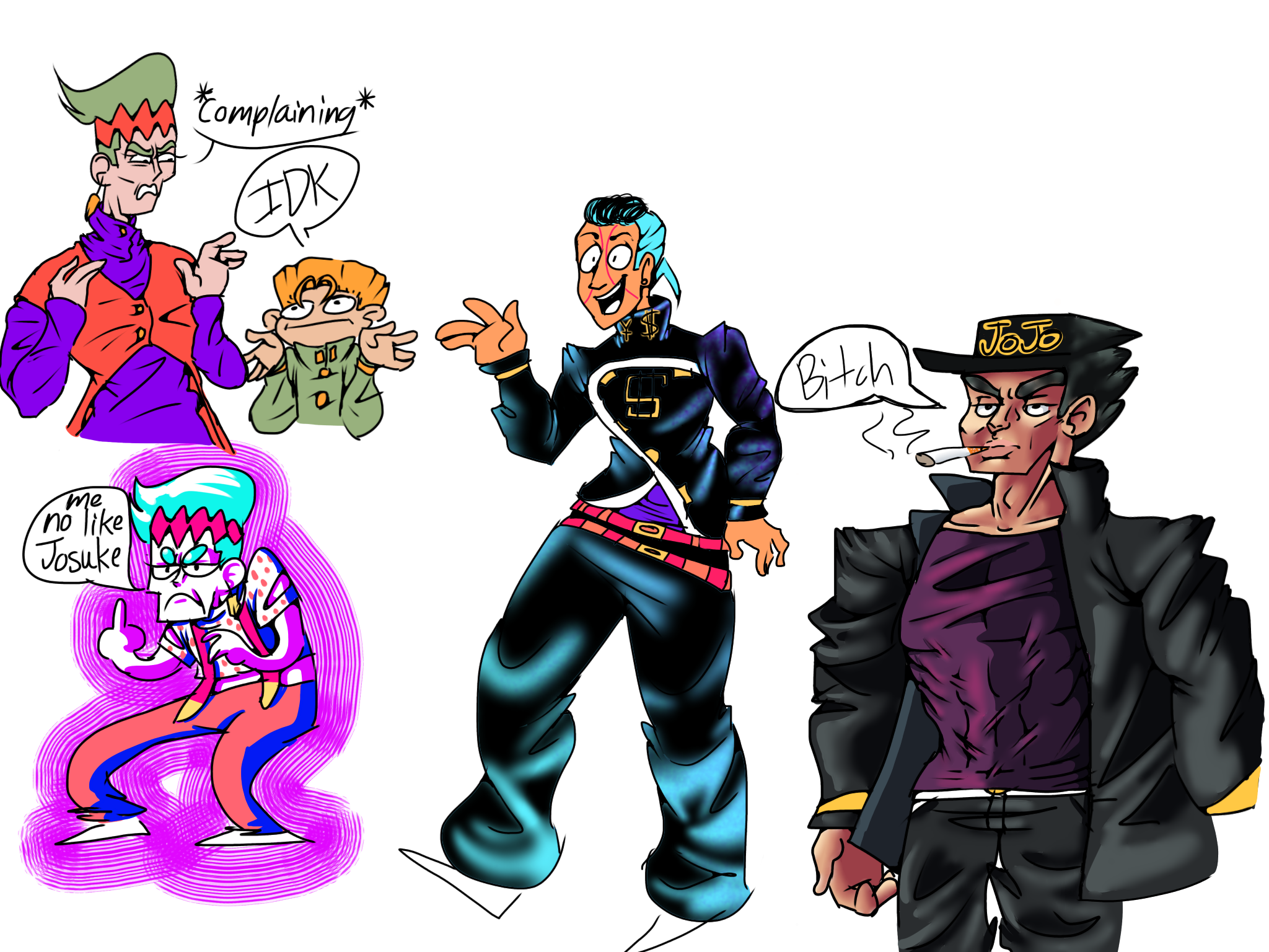 Jojo's is bizarre adventure - ibisPaint