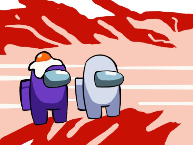 Among us kill animation - ibisPaint