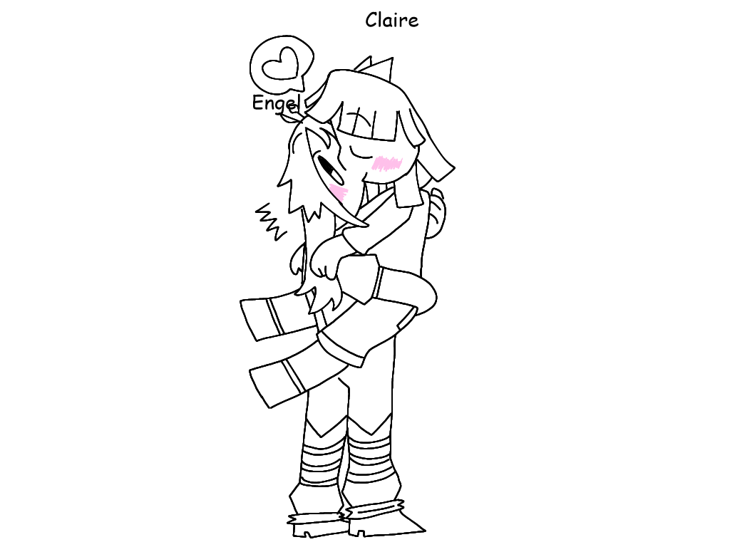 Claire x Engel pt 2 - ibisPaint
