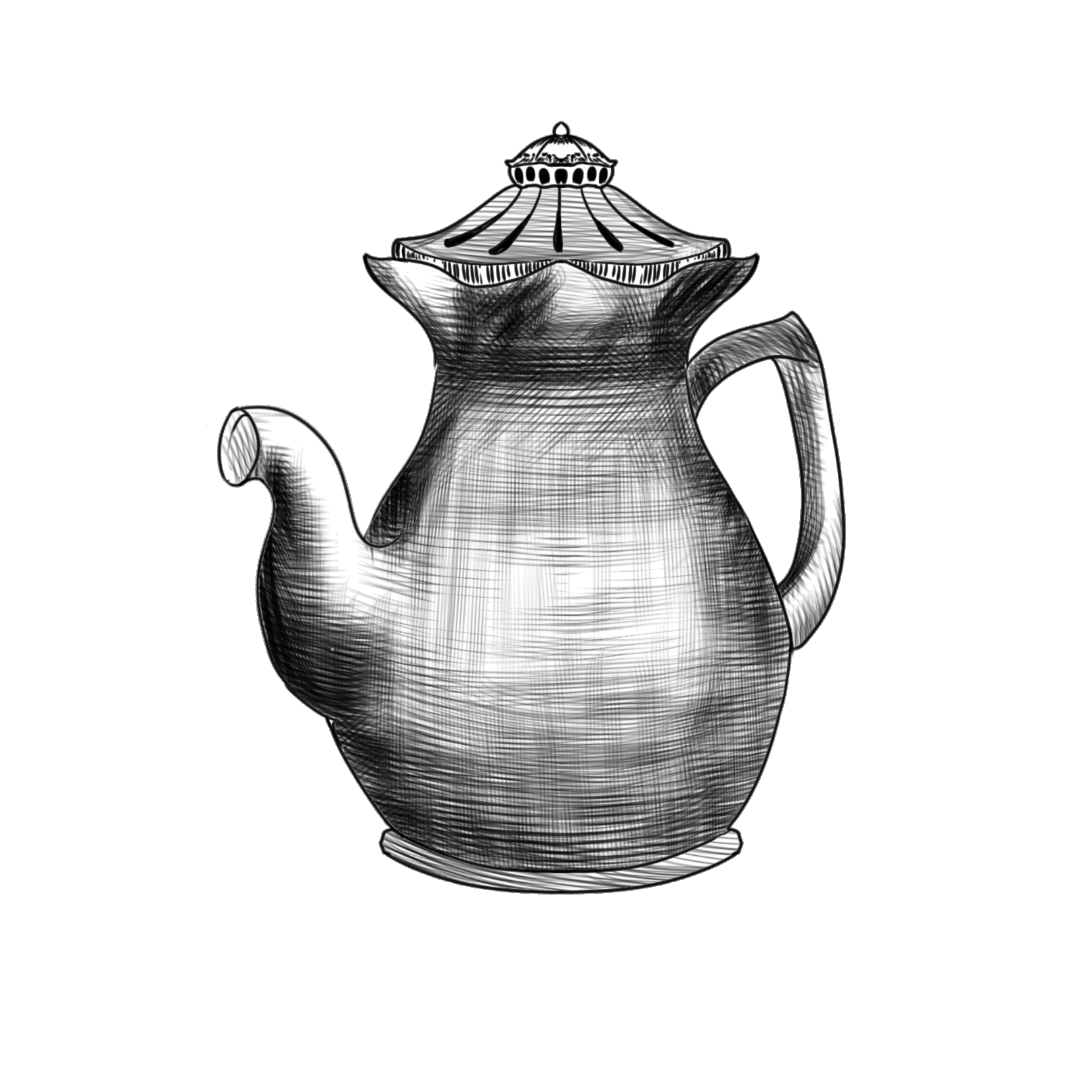 IBM4216 tea pot - ibisPaint
