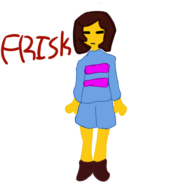 Frisk the human! - ibisPaint