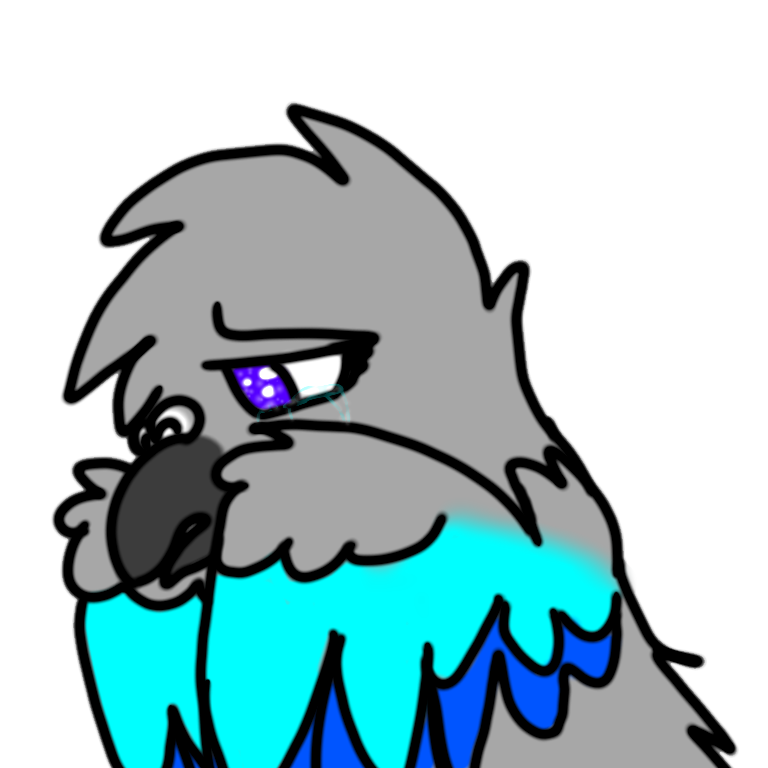 sad birdie - ibisPaint