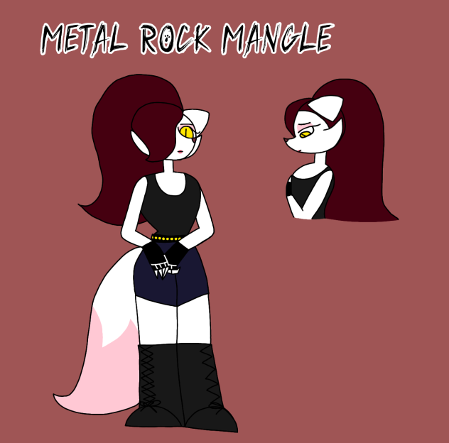 Metal rock Mangle - ibisPaint