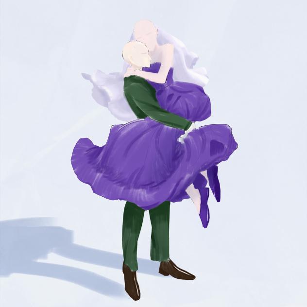 Q, They are couple - ibisPaint