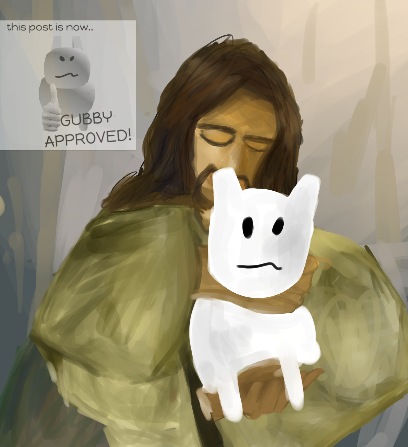 GUBBY AND JESUS - ibisPaint