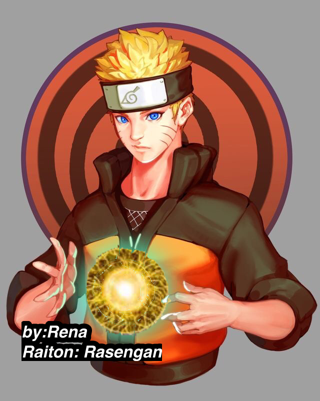 Raiton Rasengan - ibisPaint