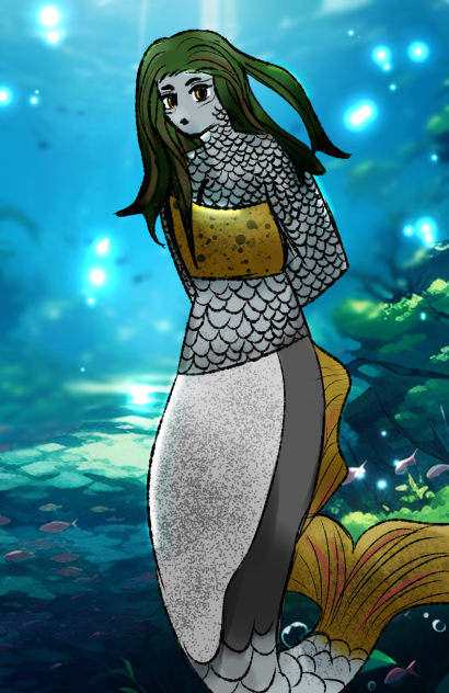 Accurate mermaid - ibisPaint
