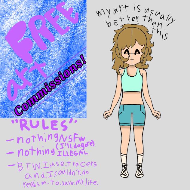 FREE ART Commissions - ibisPaint