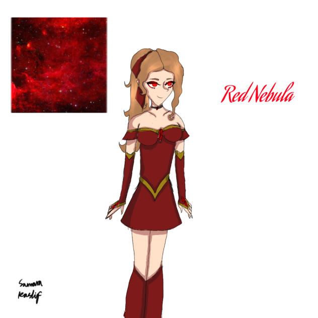 Red Nebula! - ibisPaint