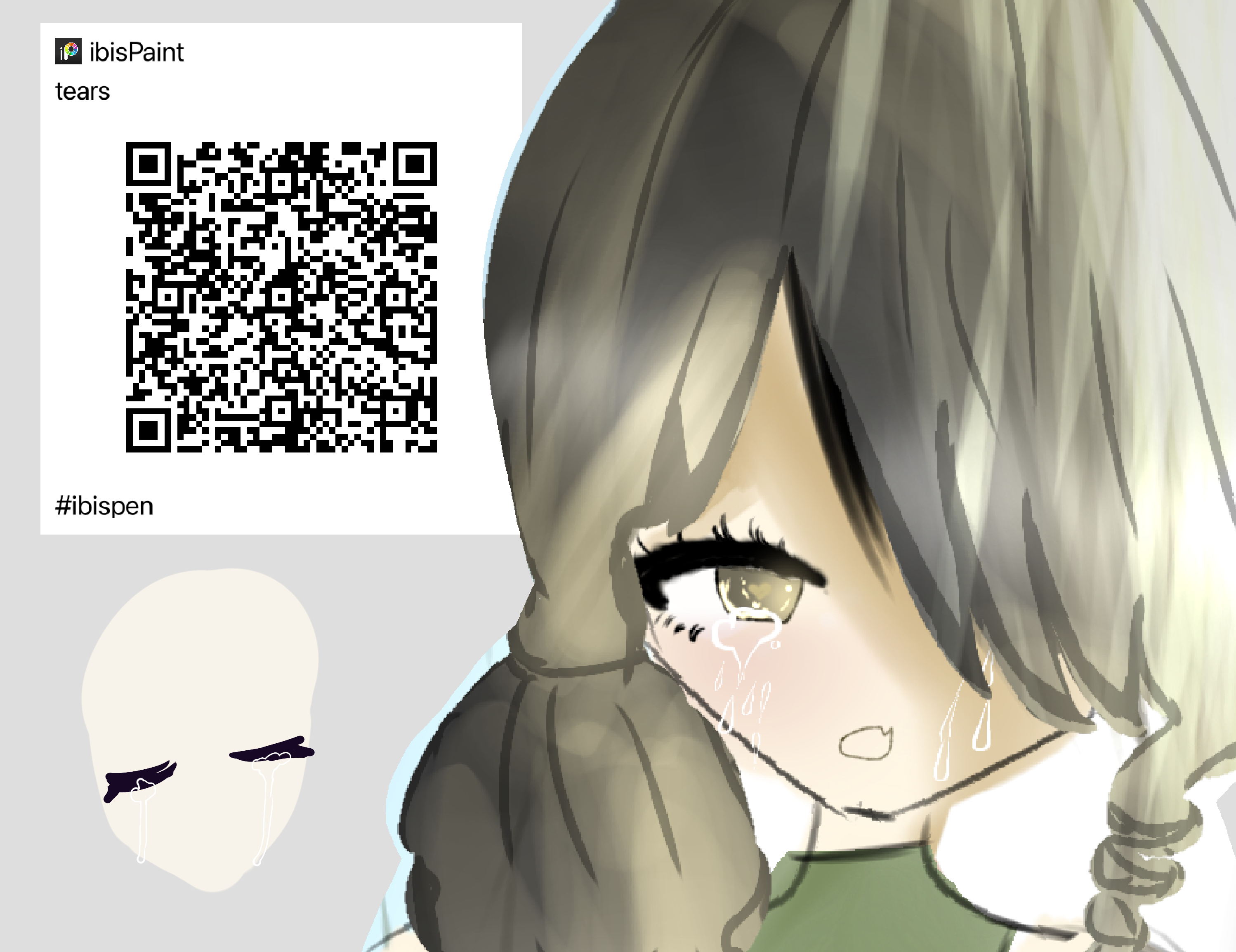 Tears brush😭 - ibisPaint