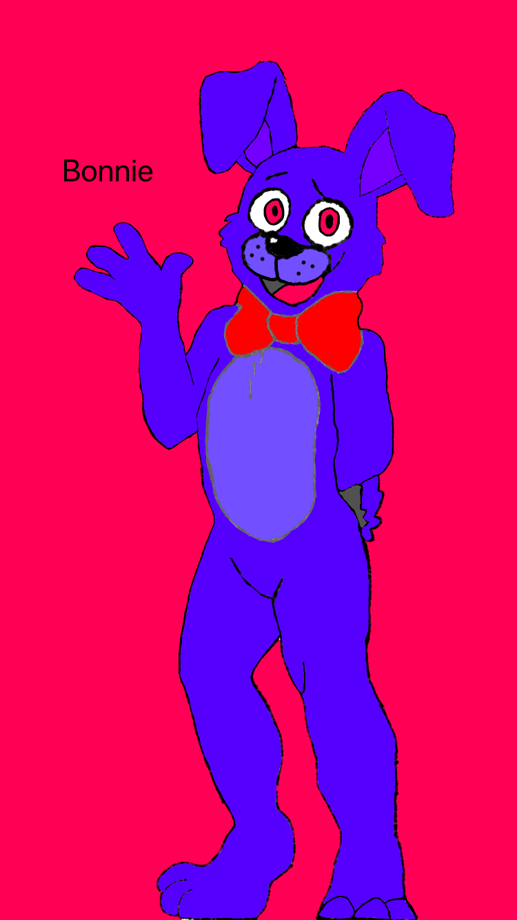 Cartoon Bonnie - ibisPaint