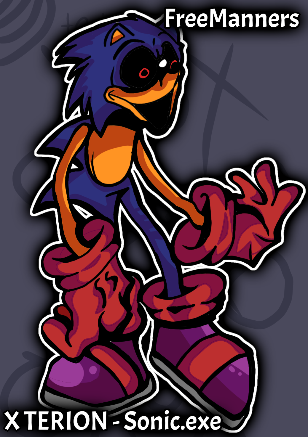 X Terion - Sonic.exe • - ibisPaint