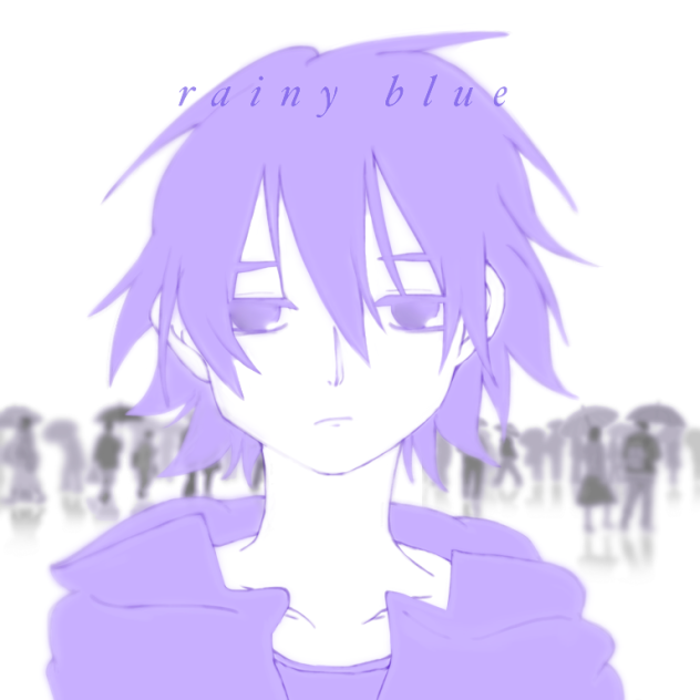 rainy blue - ibisPaint