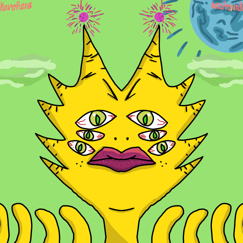 Alien 👽 - ibisPaint