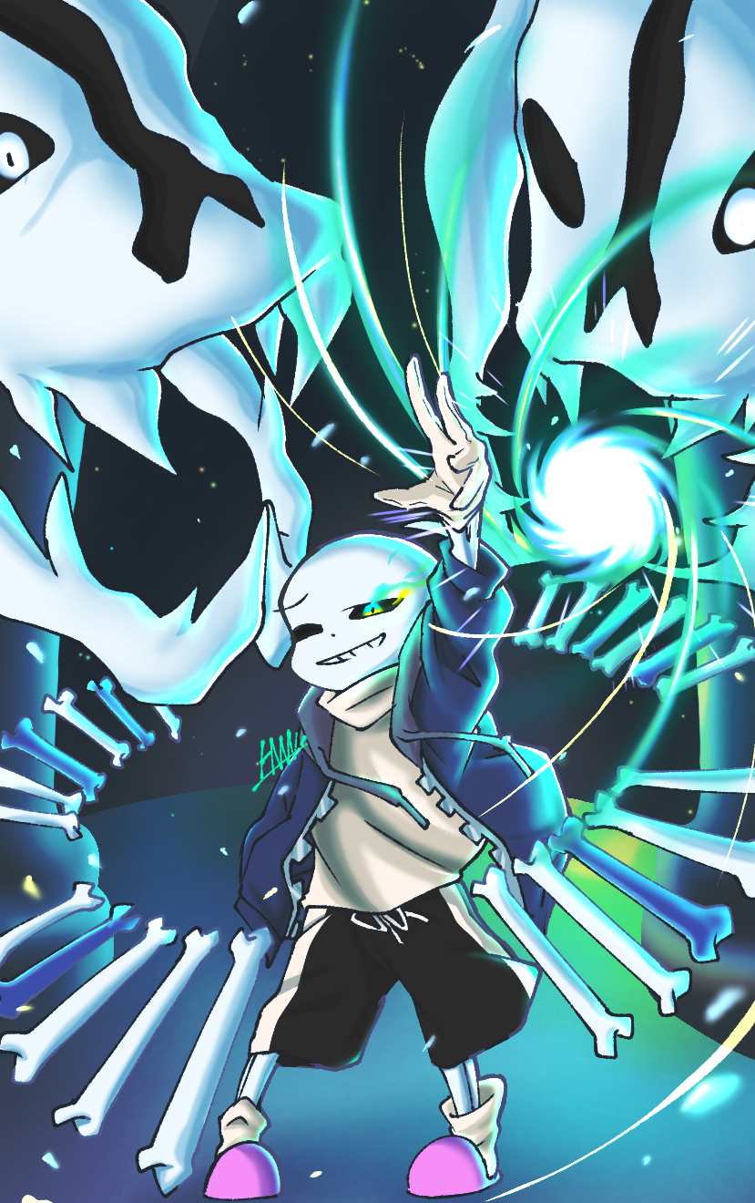 Genocide Route Sans - ibisPaint