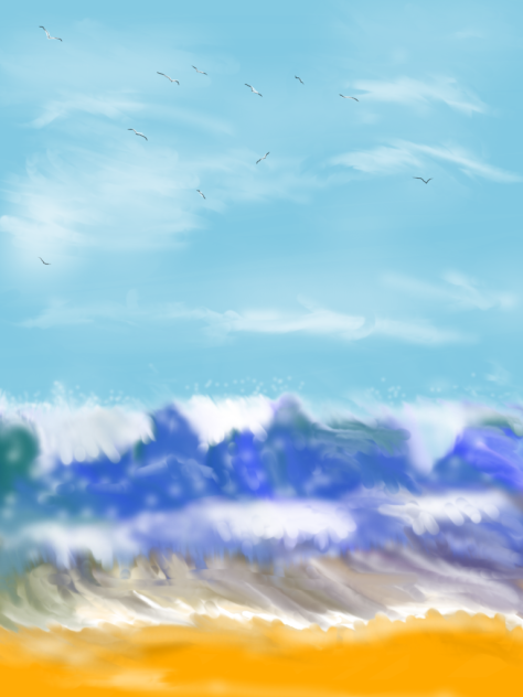 swell 3m surf - ibisPaint