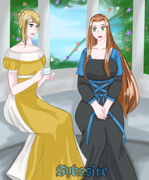 Two Best Friends - ibisPaint