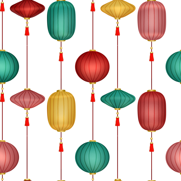 lantern seamless pattern - ibisPaint