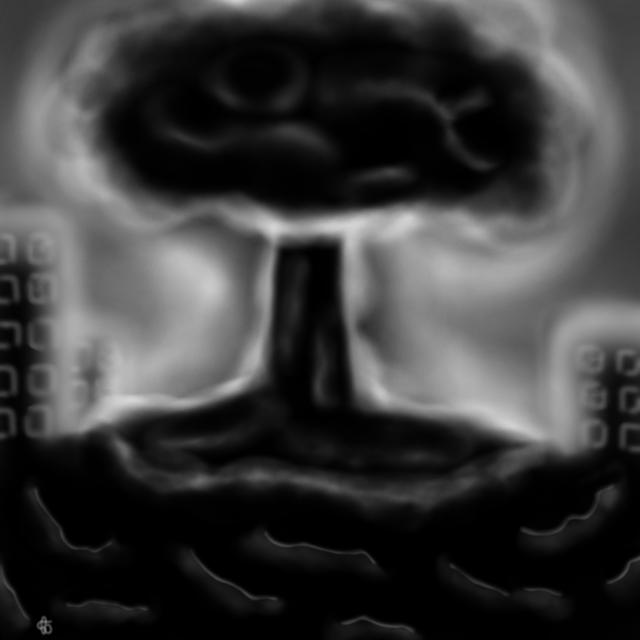 A nuclear bomb - ibisPaint