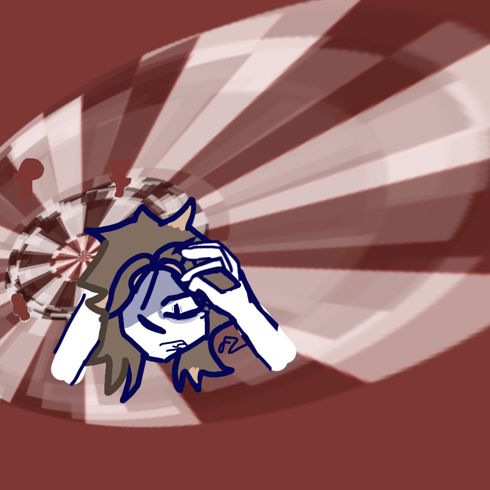 Heh heh...I’m going.....crazy...heh..HEH - ibisPaint