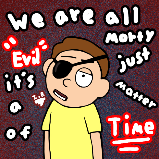 Evil Morty fanart! - ibisPaint