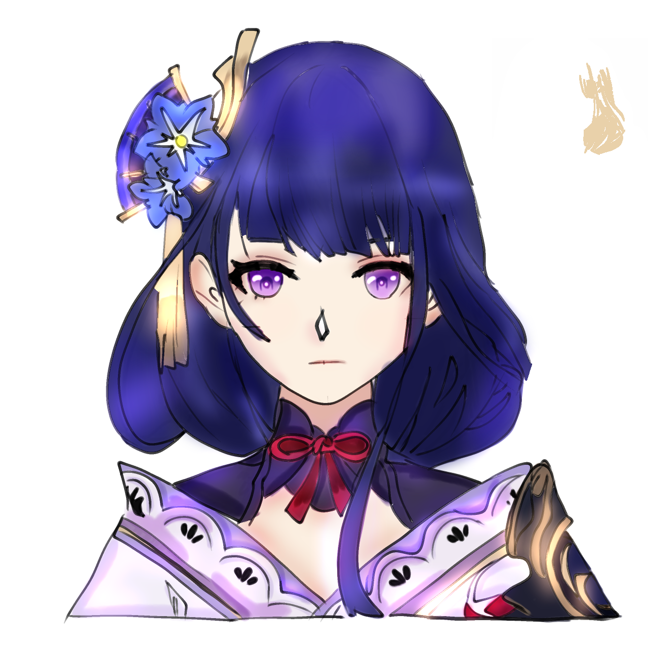 Raiden genshin impact - ibisPaint