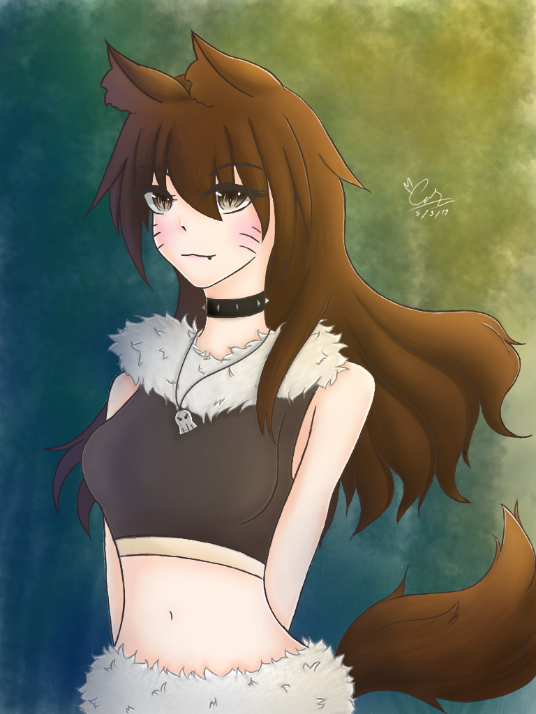 Lonely Wolf - ibisPaint