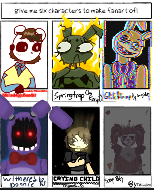 Fnaf collab - ibisPaint