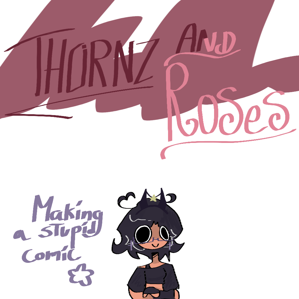 Thorns and roses - ibisPaint