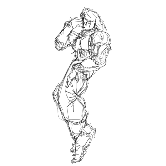 Dio pose - ibisPaint