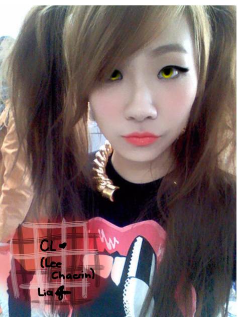 lee chaerin's makeover - ibisPaint