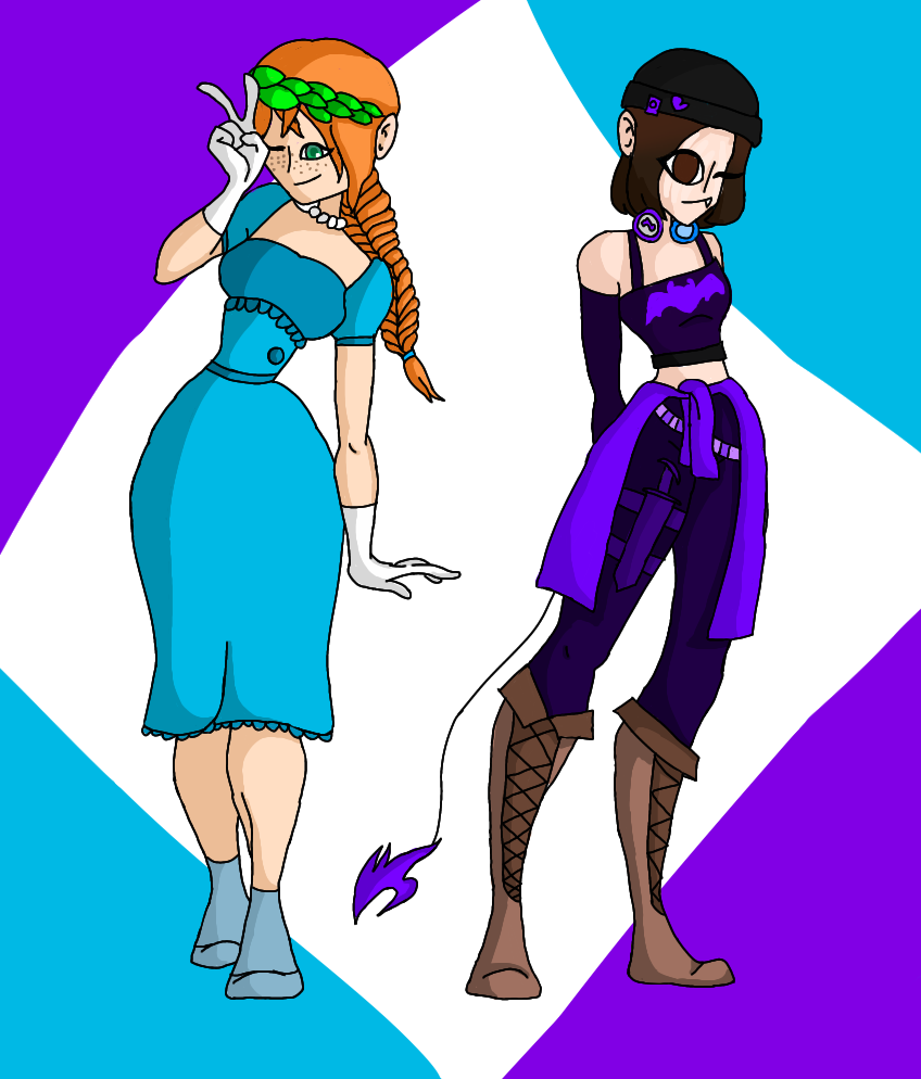 Penny fanart... and my oc - ibisPaint