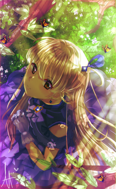 Under the tree - ibisPaint