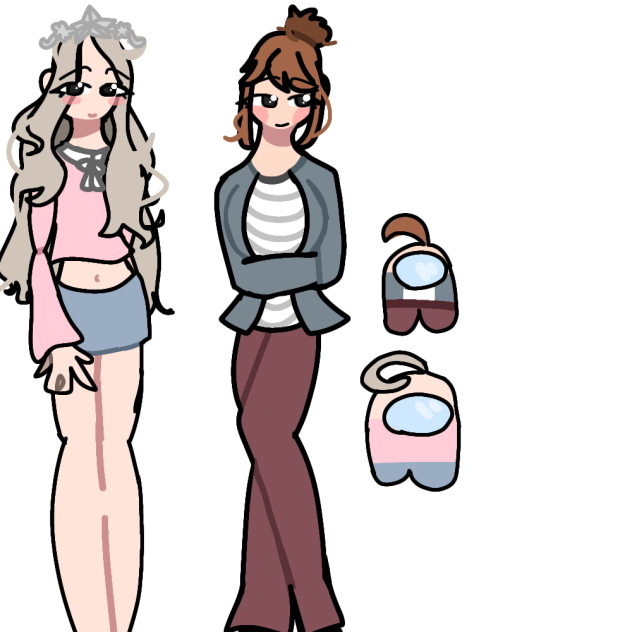 Acorn and me ^^ - ibisPaint