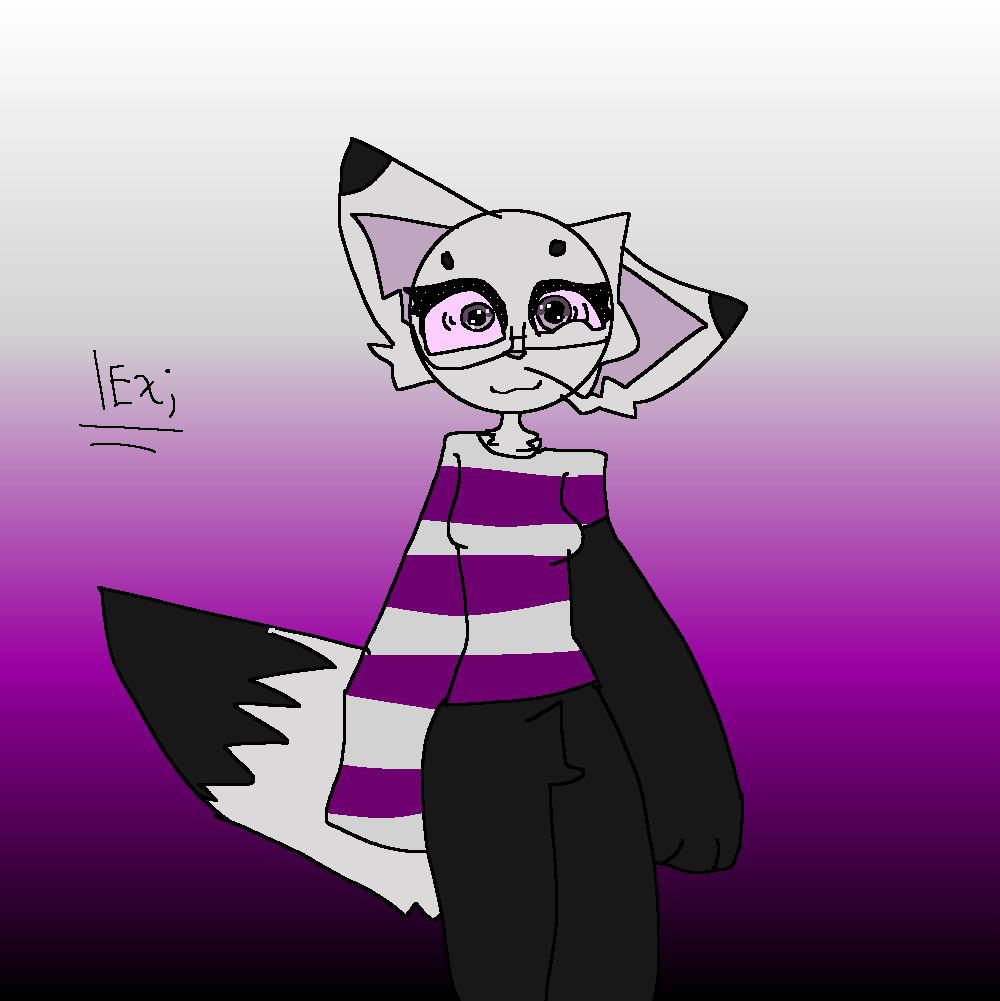 lexi the demisexual fox - ibisPaint