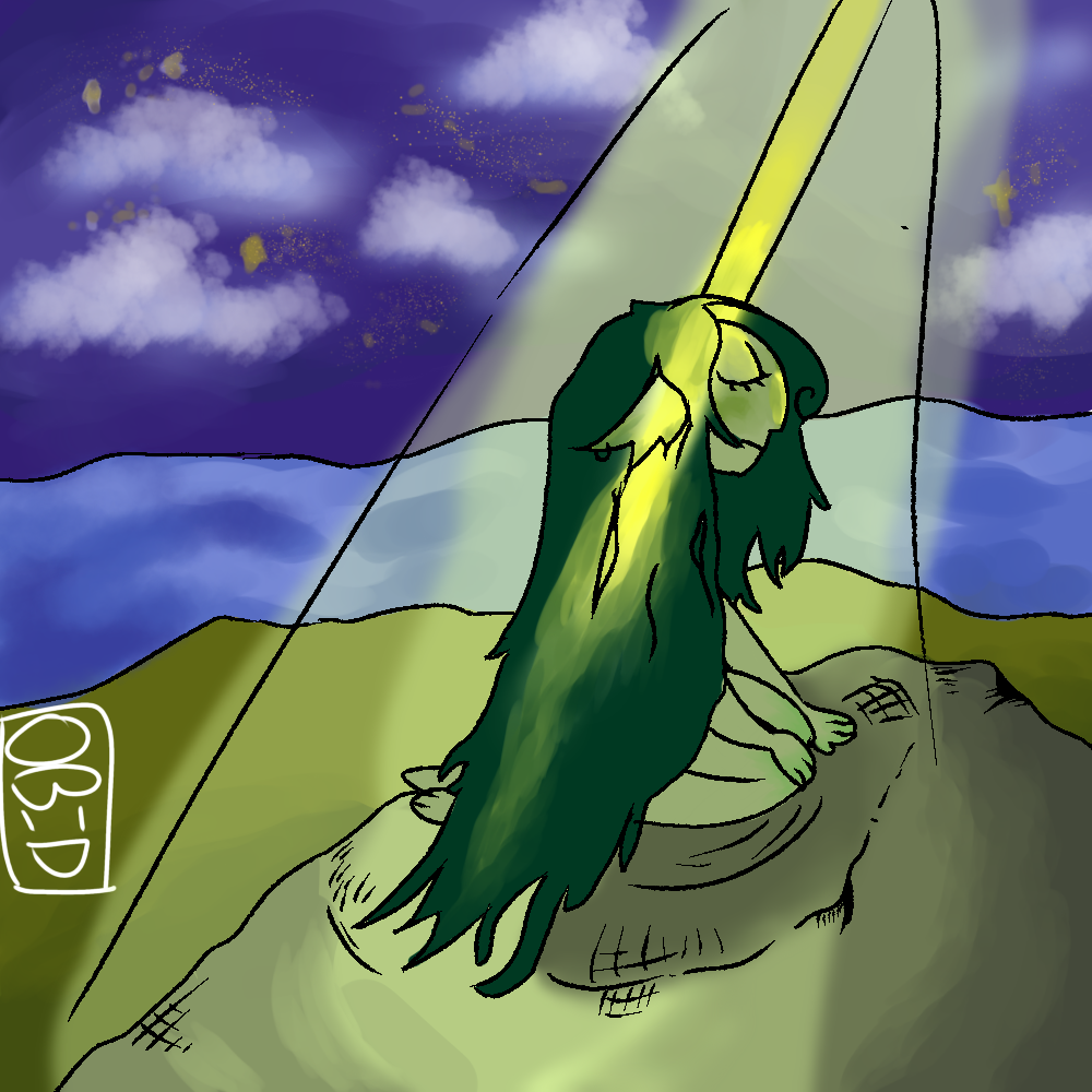 She waits - ibisPaint