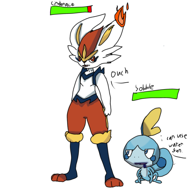 cinderace - ibisPaint