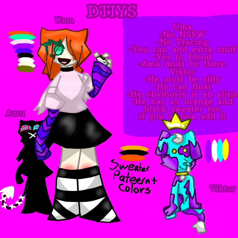 UMA,VIKTOR, AND AMU DTIYS - ibisPaint