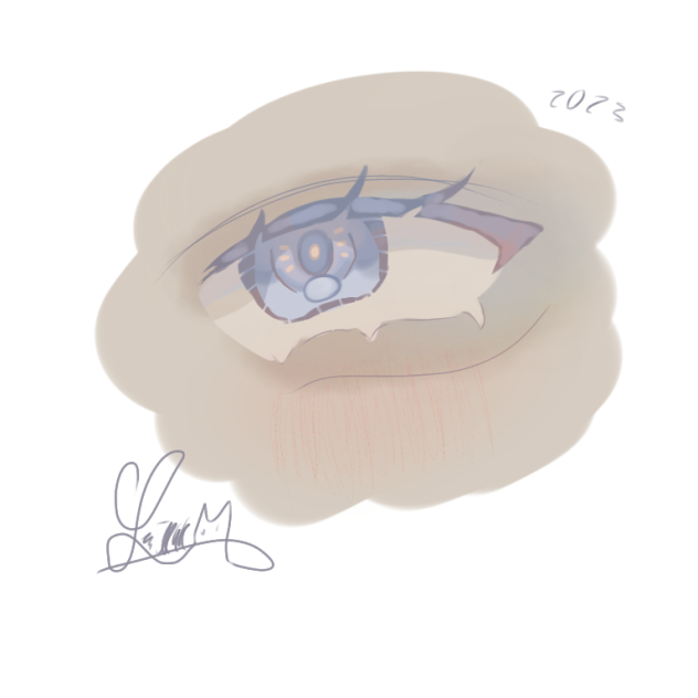 Eye practice - ibisPaint
