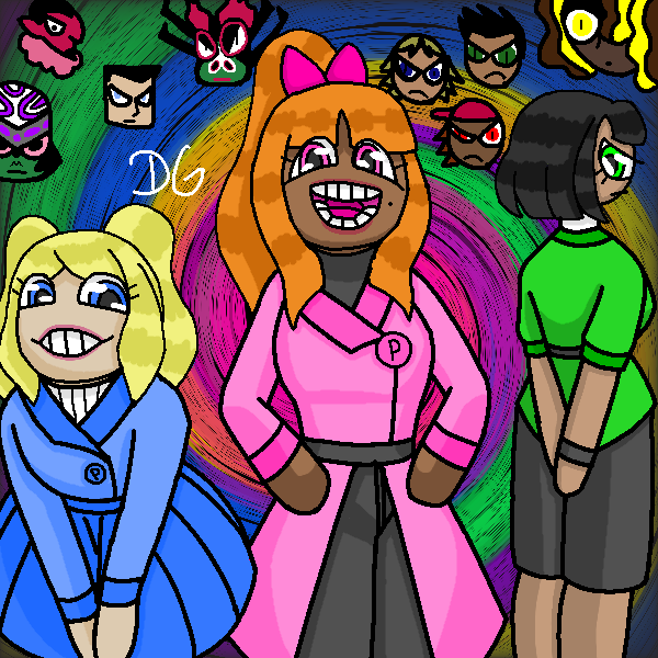 PowerPuff Family - ibisPaint