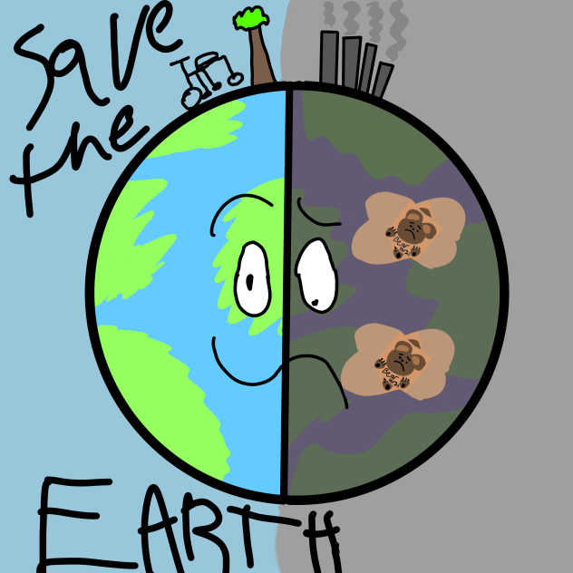 SAVE THE EARTH - ibisPaint